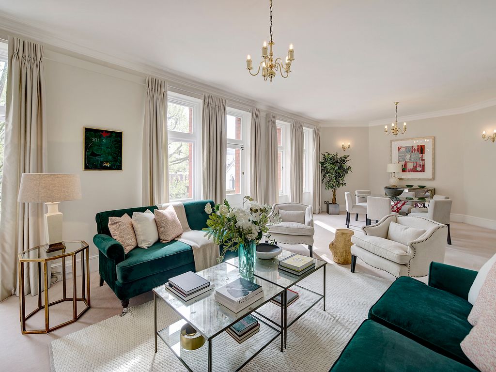 3 bed flat for sale in Iverna Court, London W8 - Zoopla