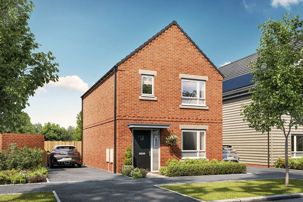 New home, 3 bed semi-detached house for sale in "The Eynsford - Plot 37" at Roving Close ...