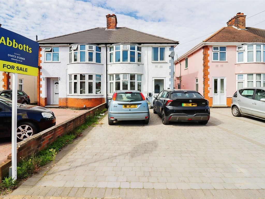 3 Bed Semi Detached House For Sale In Heath Road Ipswich Suffolk Ip4