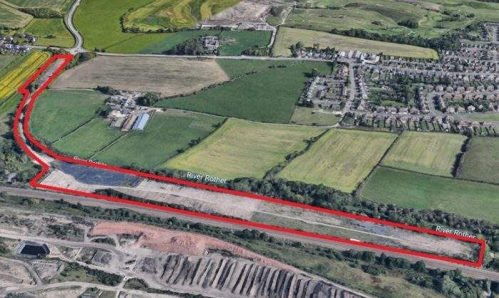 Land to let in Land At The Old Coal Yard, North Wingfield Road ...