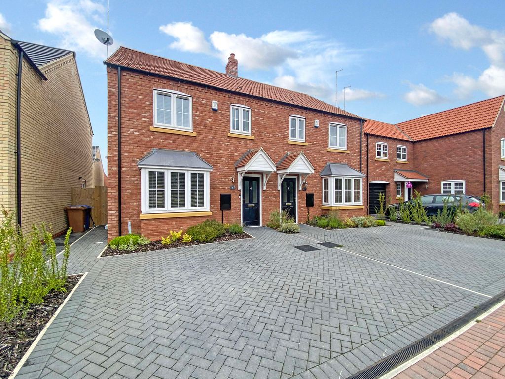 3 bed semi-detached house for sale in Clover Dale, Goole DN14, £220,000 ...