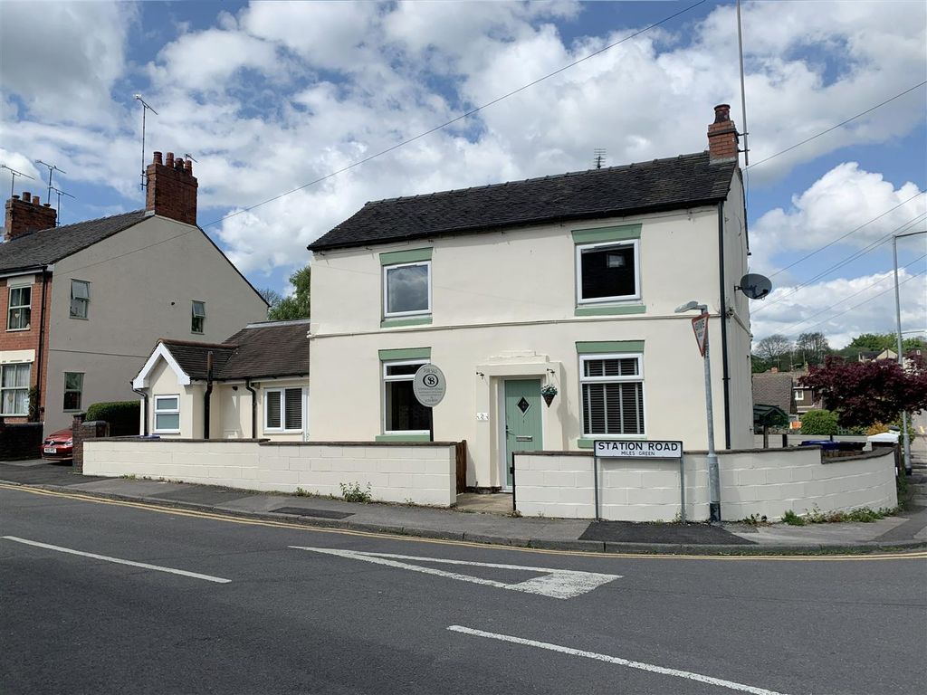 2 bed cottage for sale in Station Road, Bignall End, Stoke-On-Trent ST7 ...