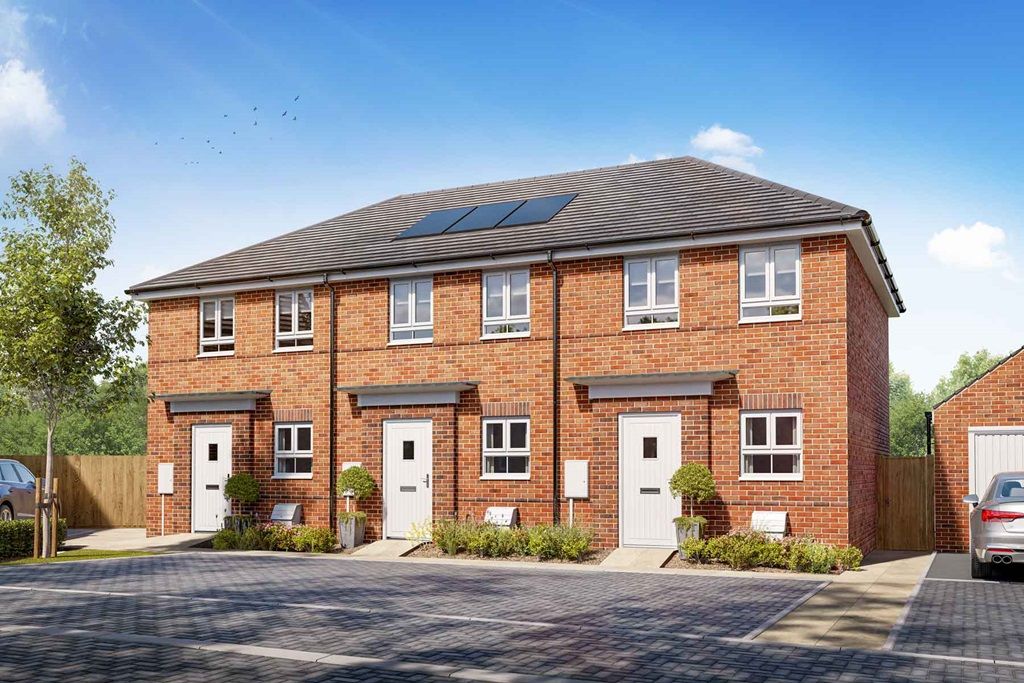 New home, 2 bed terraced house for sale in "The Askern - Plot 38" at ...