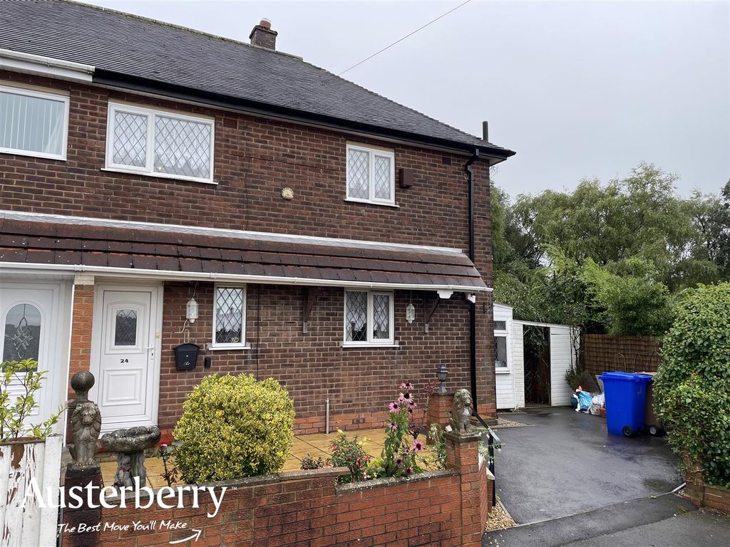 2 Bed Semi Detached House For Sale In Sandwood Crescent Longton Stoke