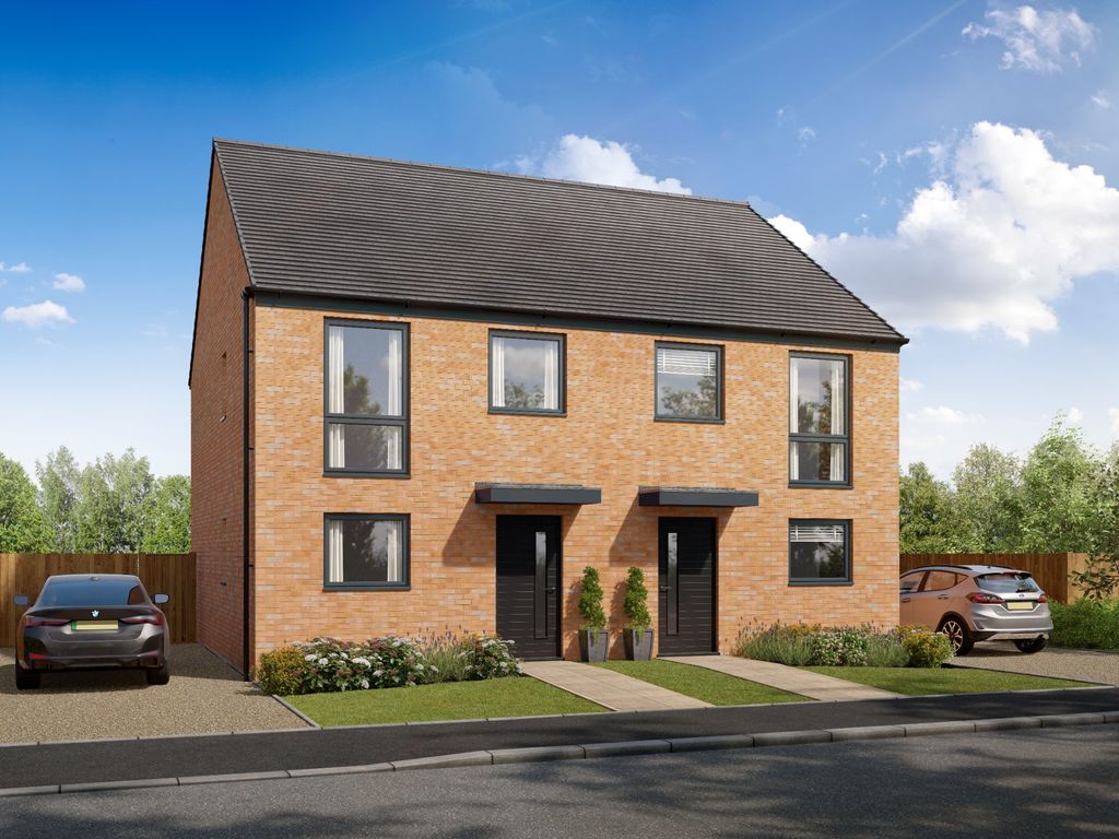 New home, 3 bed semi-detached house for sale in "Glin" at Colliery Road ...