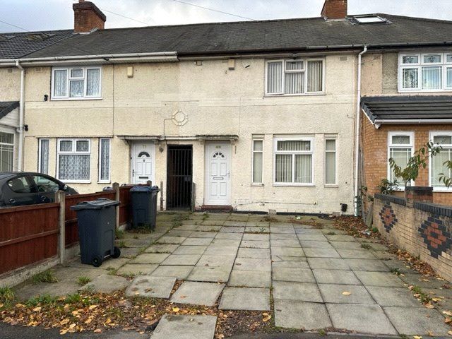 3 Bed Terraced House For Sale In Wardend Road Birmingham West