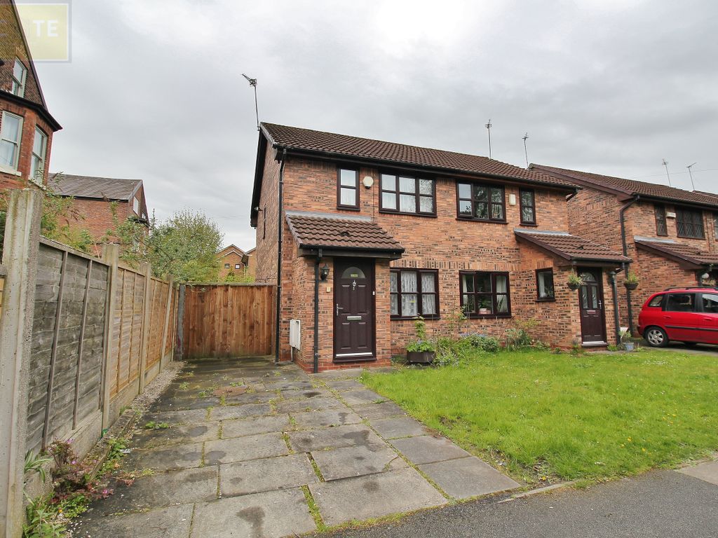 2 bed semi-detached house for sale in Springbridge Road, Manchester M16 ...