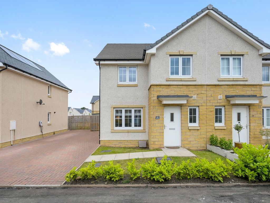 3 bed semi-detached house for sale in 8 Fernwood Drive, Danderhall ...