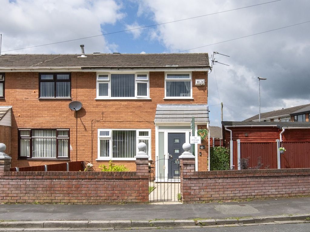 3 bed semi-detached house for sale in Brecon Drive, Hindley Green ...