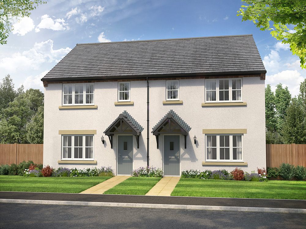 New Home 3 Bed Semi Detached House For Sale In Fulford At Ghyll Brow