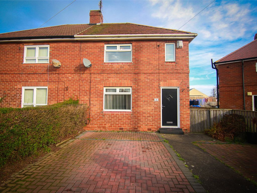 2 bed semi-detached house for sale in Chipchase Crescent, Westerhope ...