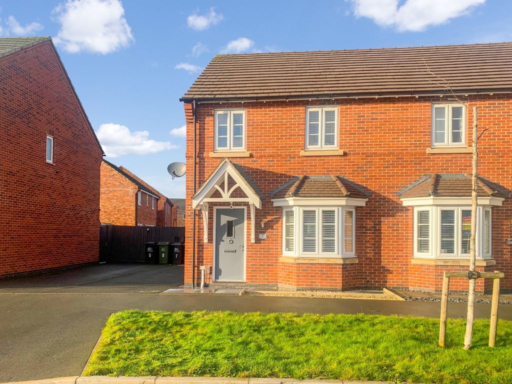 3 bed semi-detached house for sale in Grandison Close, Derby ...