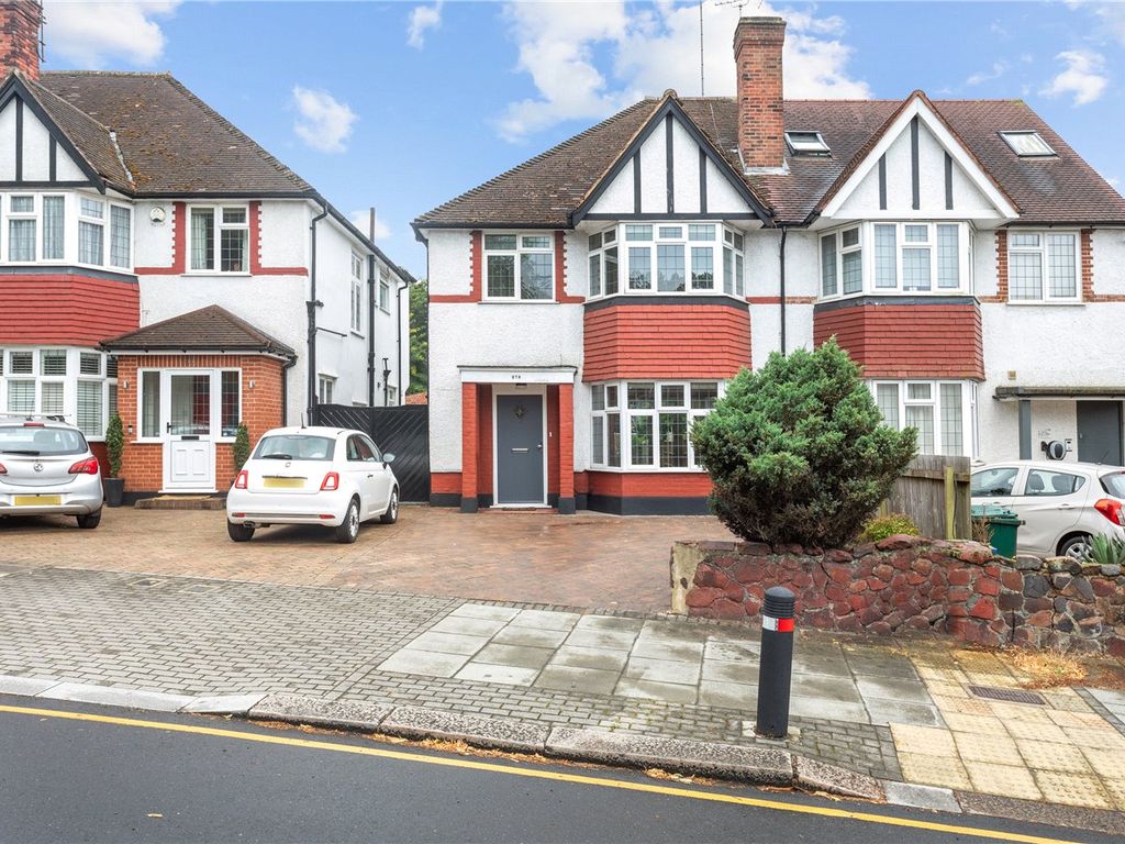 4 bed semi-detached house for sale in Nether Street, Finchley, London ...