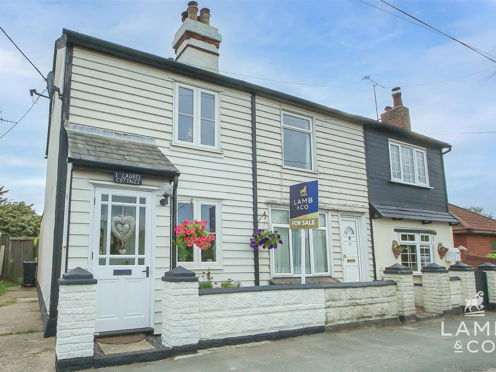2 bed semi-detached house for sale in Clacton Road, Weeley Heath ...