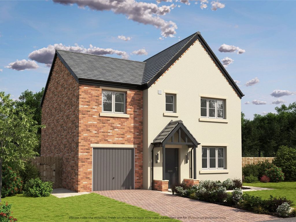 New home, 4 bed detached house for sale in The Chelmsford, Beauford ...