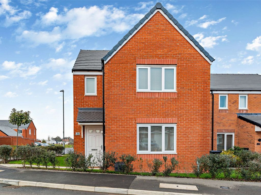 3 bed detached house for sale in Tigers Road, Fleckney, Leicester ...