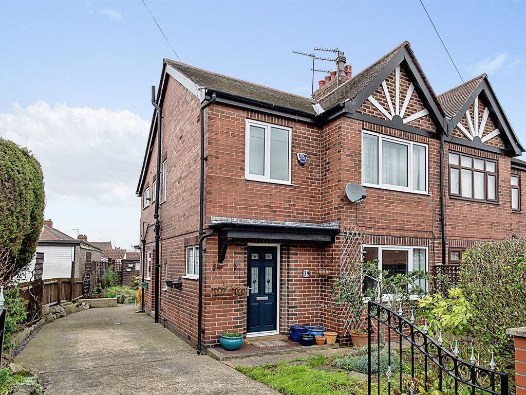 3 bed semi-detached house for sale in Swanhill Lane, Pontefract WF8 ...