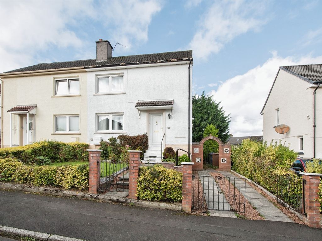 2 Bed Semi Detached House For Sale In Lochinver Crescent Paisley Pa2