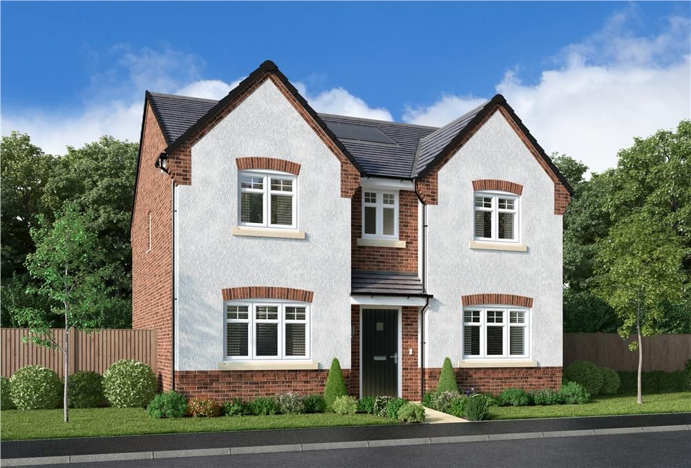New home, 4 bed detached house for sale in "Crosswood" at Rookery Lane ...