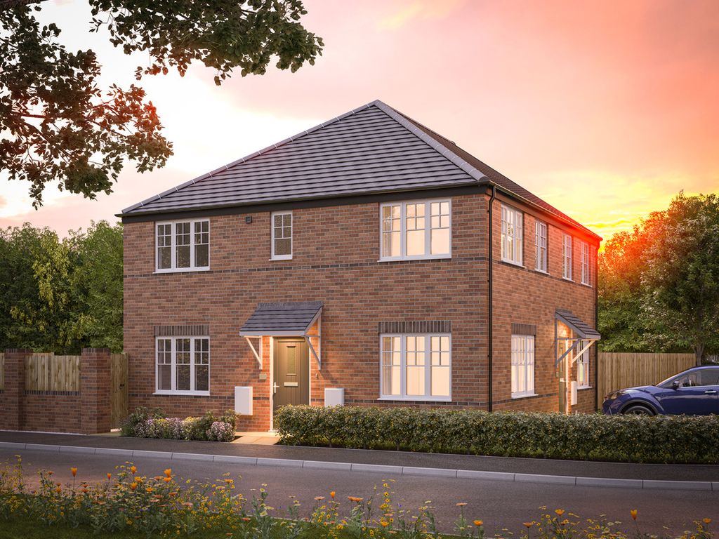 New home, 3 bed semi-detached house for sale in "The Fernlee" at ...