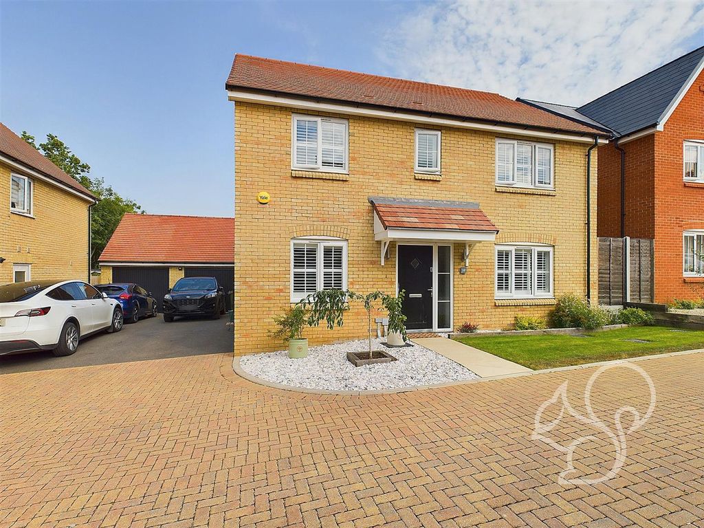 4 bed detached house for sale in Bourne Brook View, Earls Colne ...