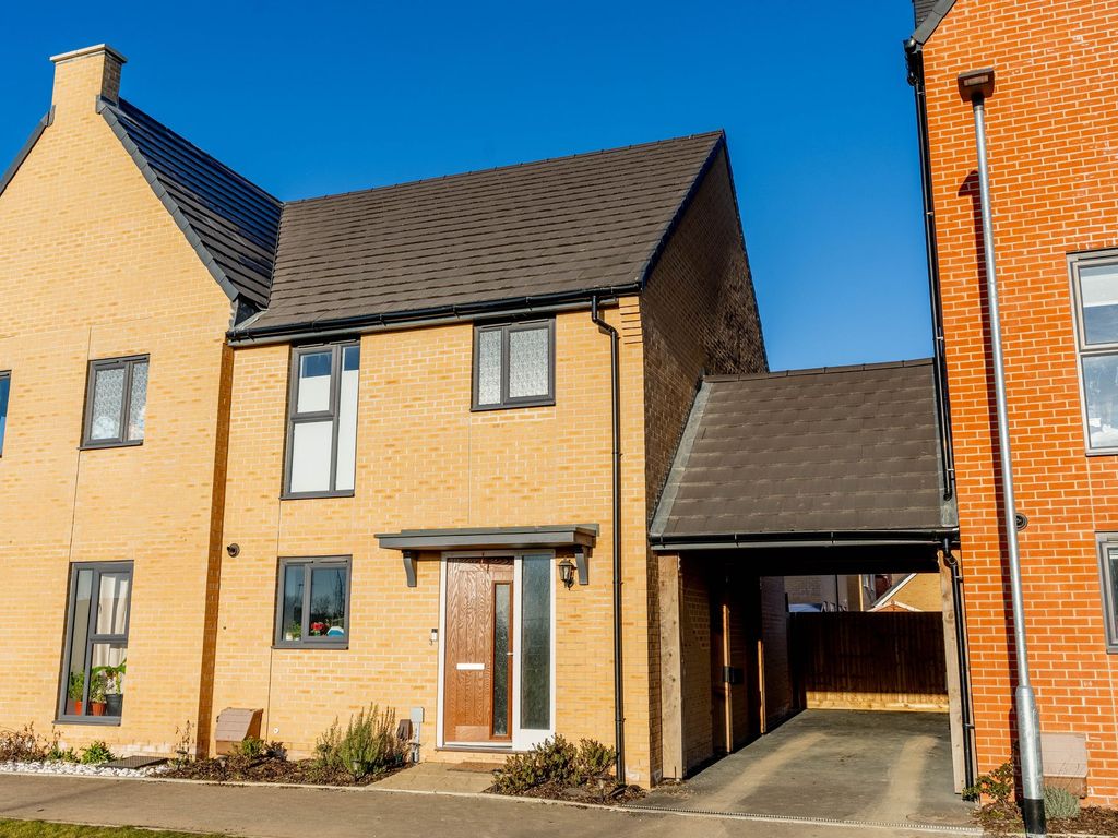 3 bed semi-detached house for sale in Partridge Way, Northstowe CB24, £ ...