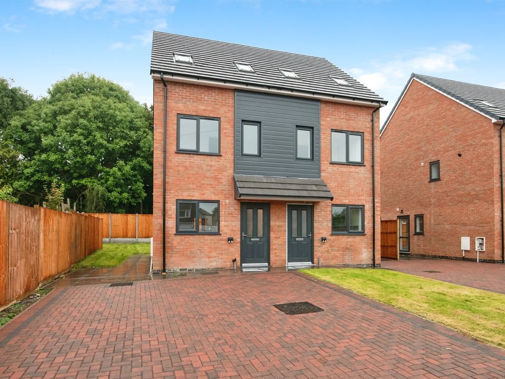 New home, 3 bed semi-detached house for sale in Alexandra Road, Tipton ...