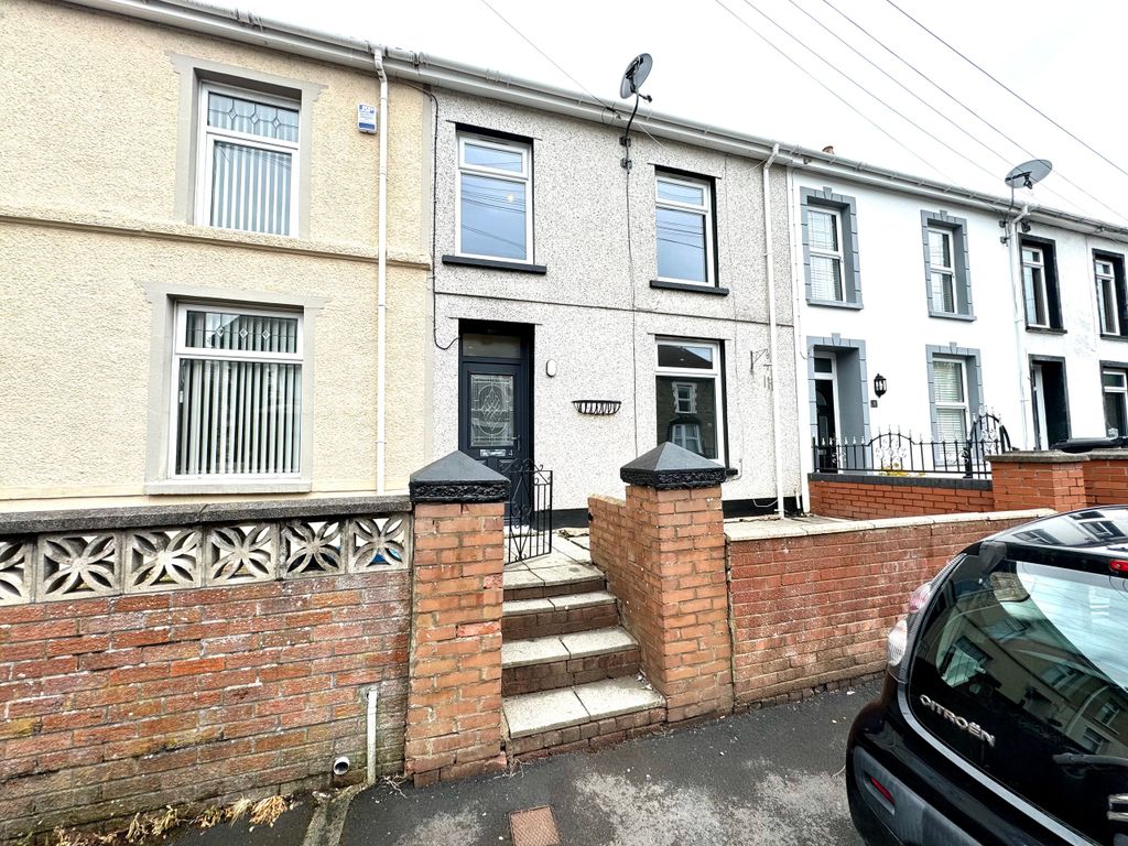 3 bed terraced house for sale in Highland View, Twyn, Merthyr CF47, £ ...