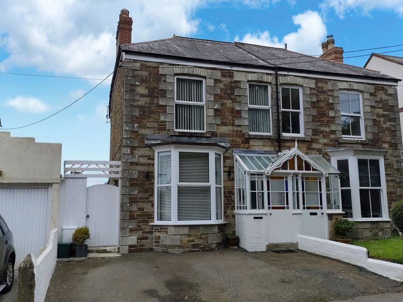2 bed semi-detached house for sale in Station Road, St. Columb TR9, £ ...