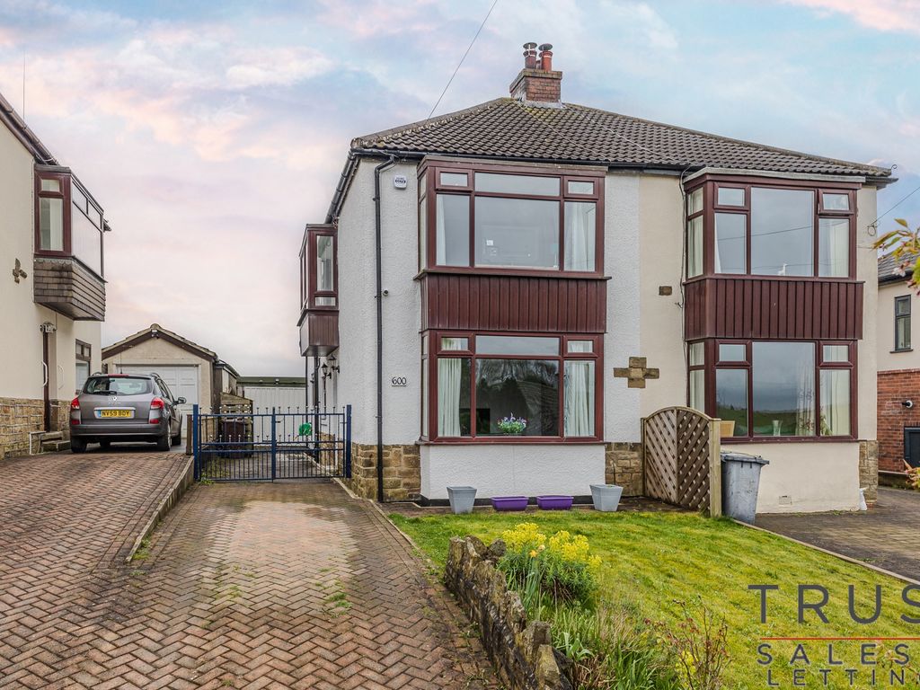 3 bed semi-detached house for sale in Hunsworth Lane, East Bierley ...