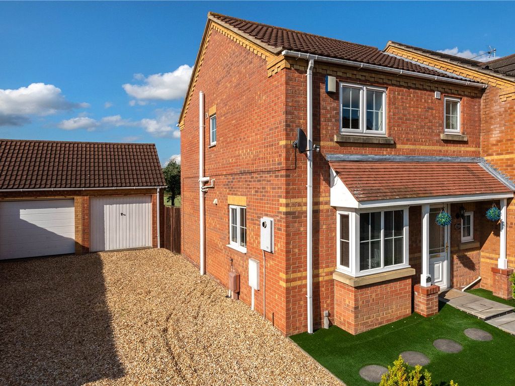 3 bed semi-detached house for sale in Shire Close, Billinghay, Lincoln ...