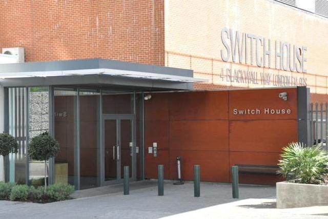 2 bed flat to rent in Switch House, 4 Blackwall Way, East India Quays, Canary Wharf, London E14 ...