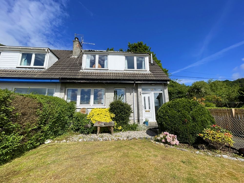 3 bed terraced house for sale in Manor Way, Tighnabruaich, Argyll And ...