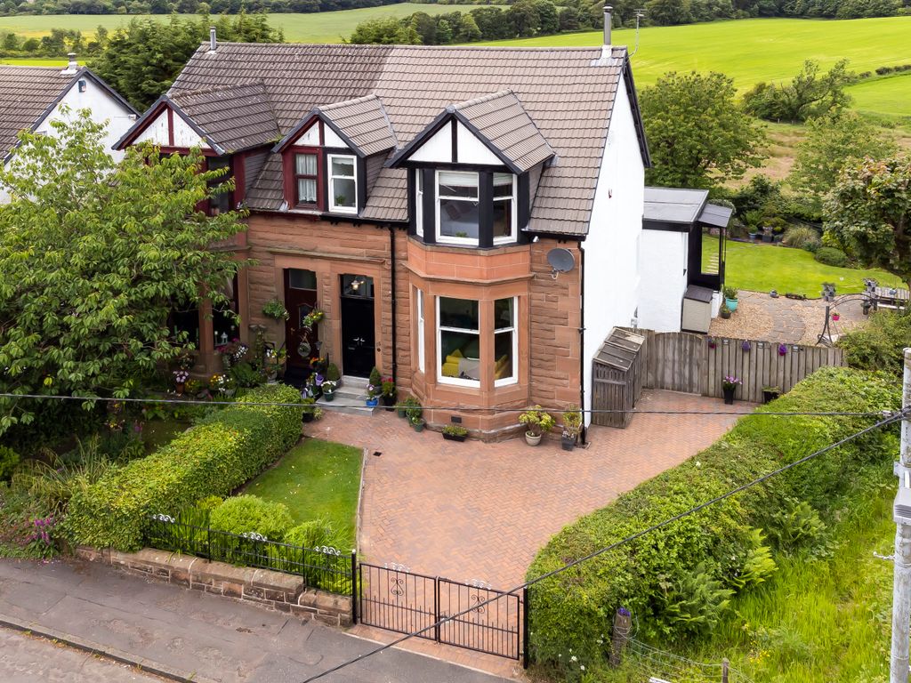 3 Bed Semi Detached House For Sale In Whitehill Farm Road Stepps
