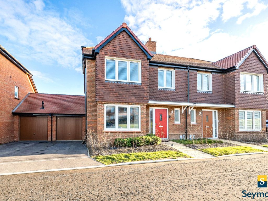 4 bed semi-detached house for sale in Tongham, Farnham, Surrey GU10, £ ...