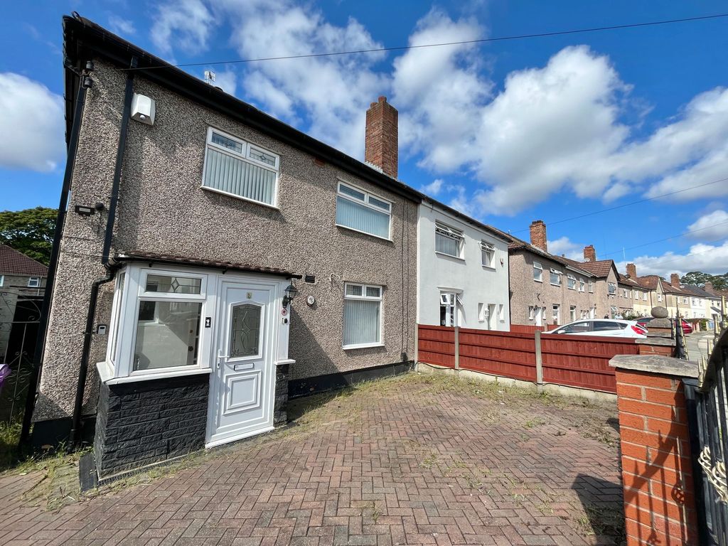3 Bed Semi Detached House For Sale In Clavell Road Liverpool L19 £