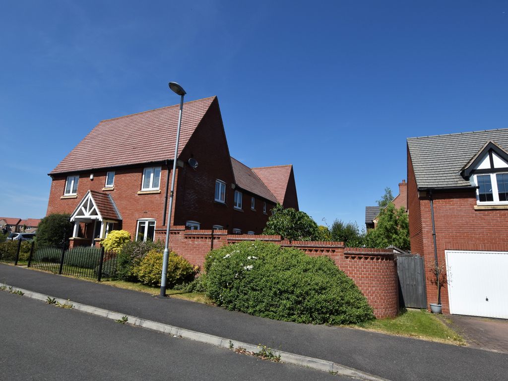 3 bed semi-detached house for sale in John Tiltman Drive, Loughborough ...