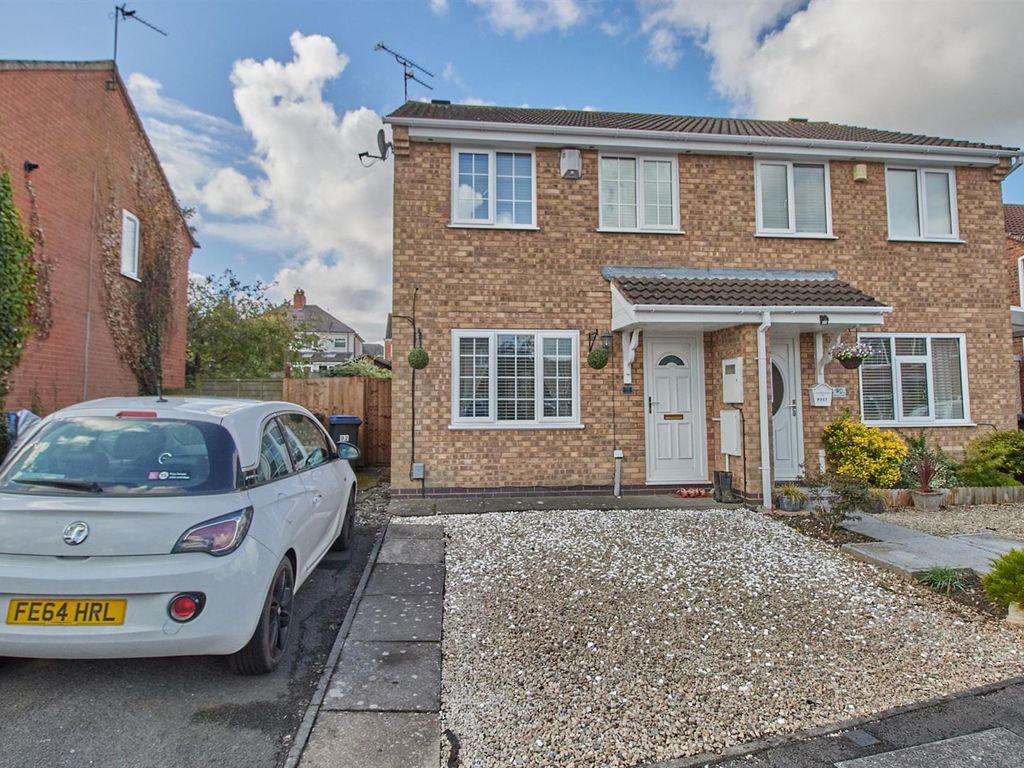 3 bed semi-detached house for sale in Nelson Drive, Hinckley LE10, £ ...