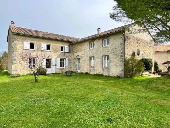 6 bed detached house for sale in Condac, Poitou-Charentes, 16700 ...