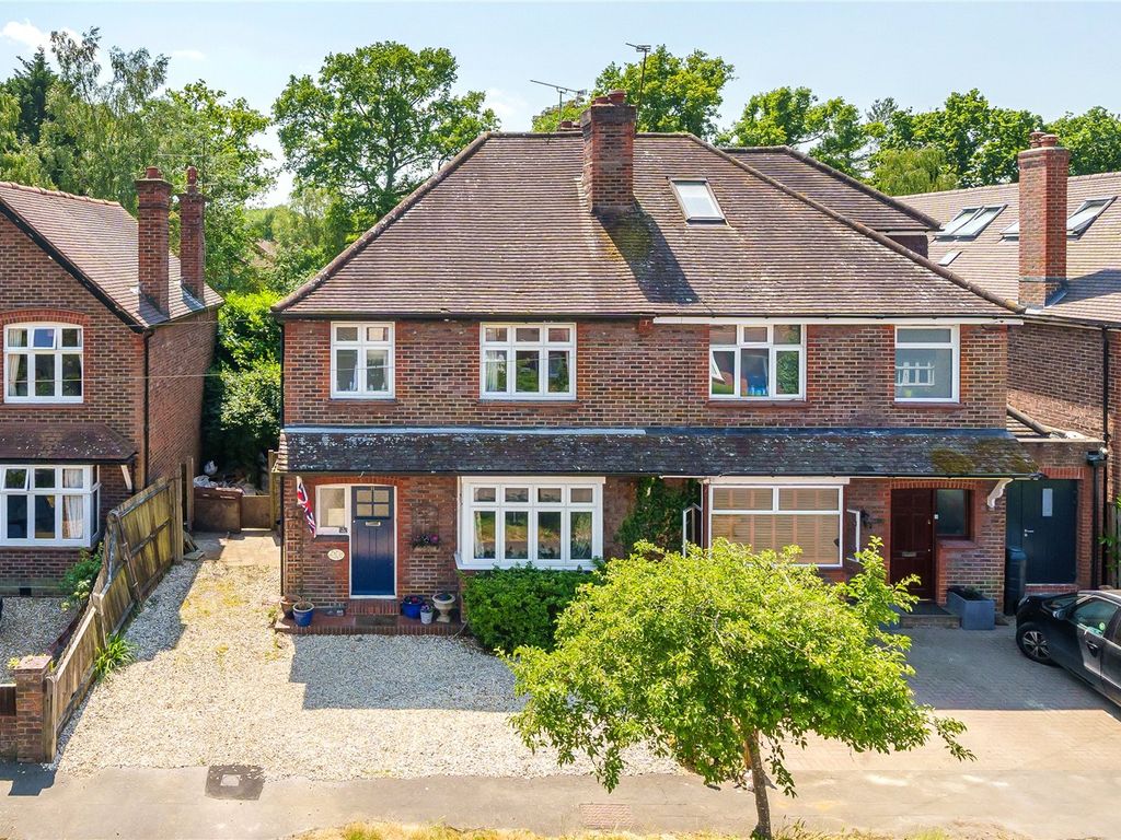 3 bed semi-detached house for sale in Holyoake Avenue, Horsell, Surrey ...