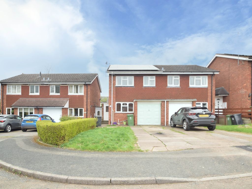 3 bed semi-detached house to rent in Milcote Close, Redditch ...
