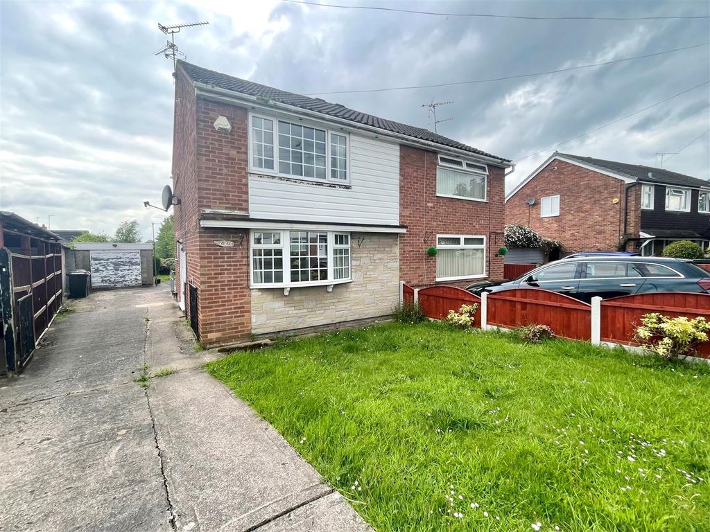 2 bed semi-detached house for sale in Marriott Road, Sandbach CW11, £ ...