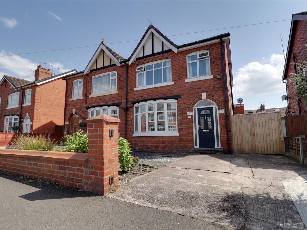 3 bed semi-detached house for sale in Lunt Avenue, Crewe, Crewe CW2 ...
