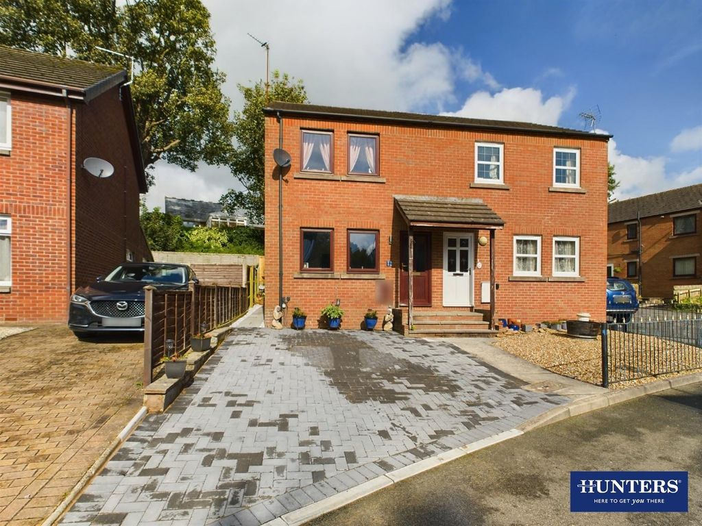 2 bed semi-detached house for sale in Beck Riggs, Brampton CA8, £ ...
