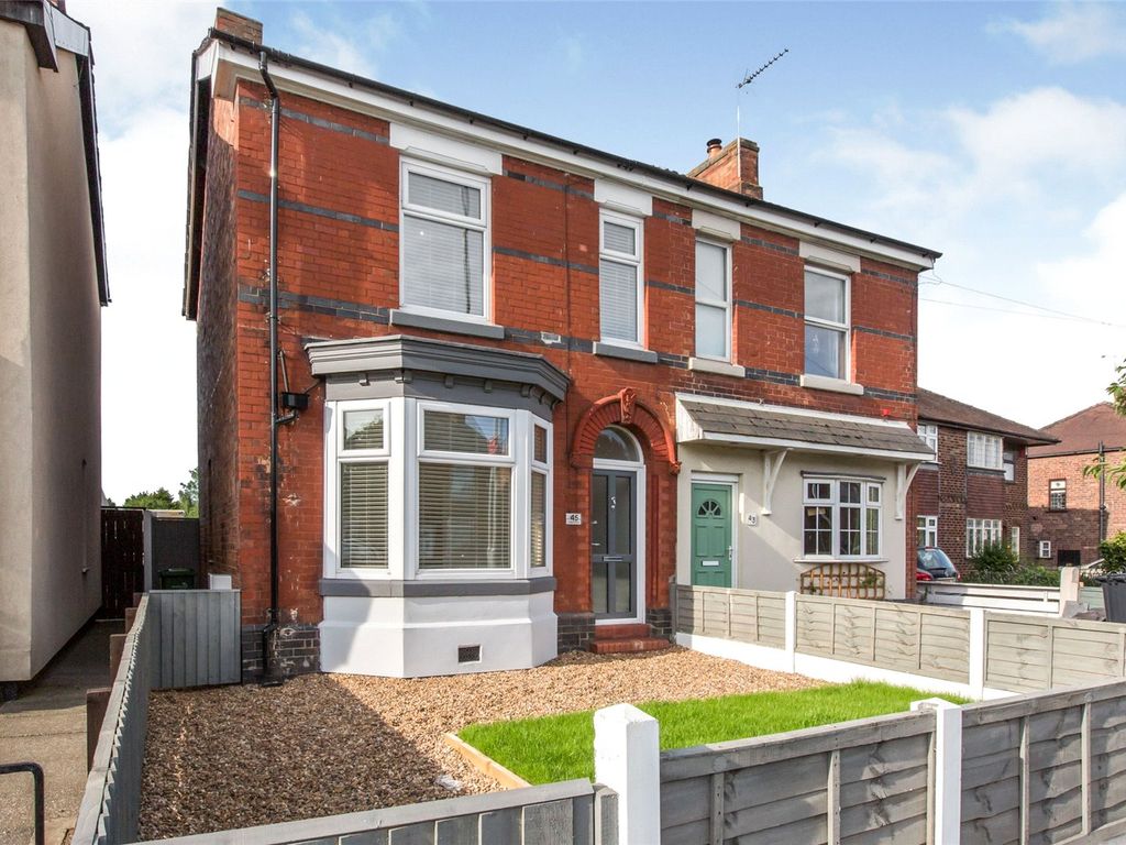 3 bed semi-detached house for sale in Remer Street, Crewe, Cheshire CW1 ...