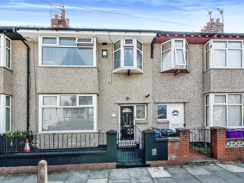 4 bed terraced house for sale in Portelet Road, Liverpool, Merseyside ...