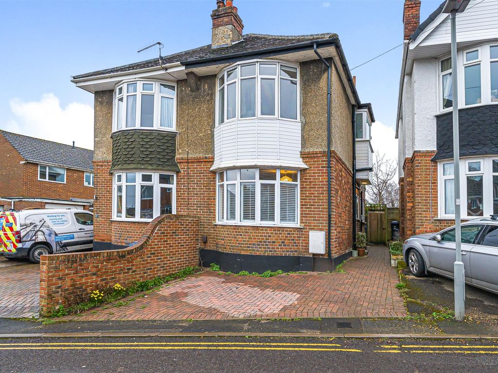 3 bed semi-detached house for sale in Dunford Road, Parkstone, Poole ...