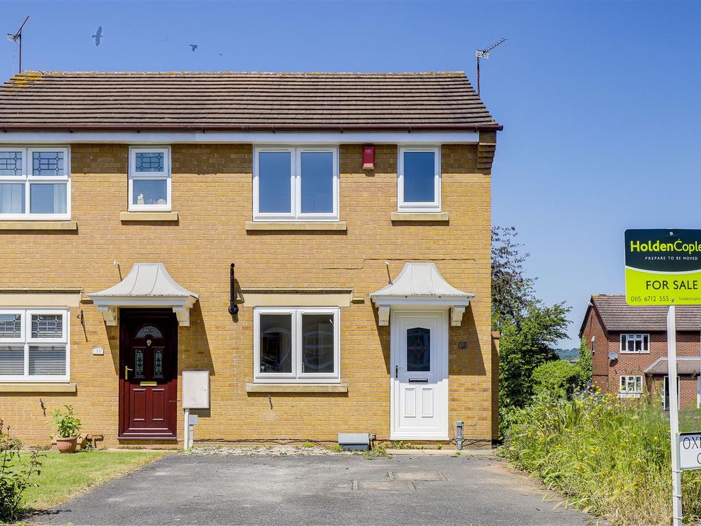 2 bed semi-detached house for sale in Oxendale Close, West Bridgford ...