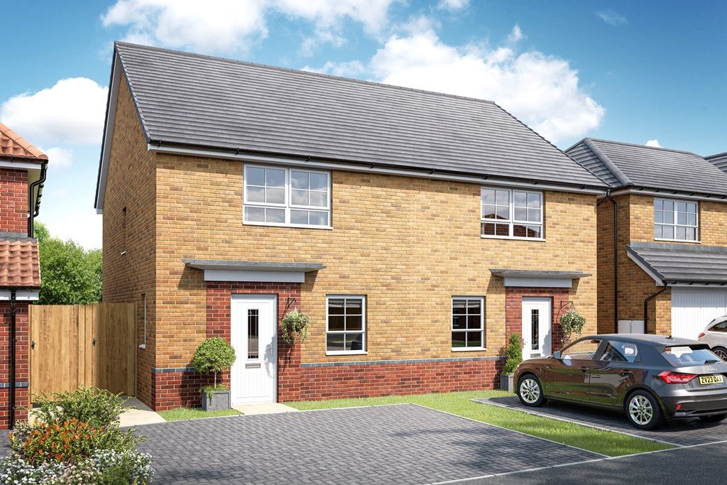 New home, 3 bed semi-detached house for sale in "Knight" at Chestnut ...