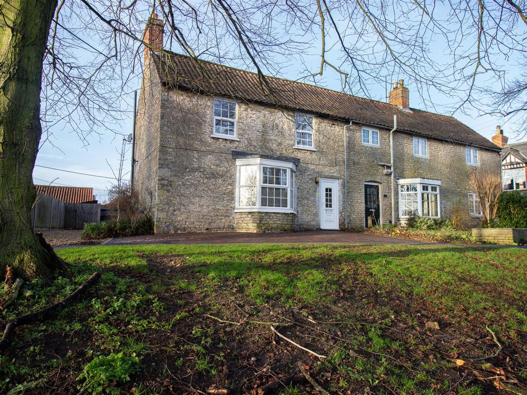 2 Bed Semi Detached House For Sale In Main Road Potterhanworth